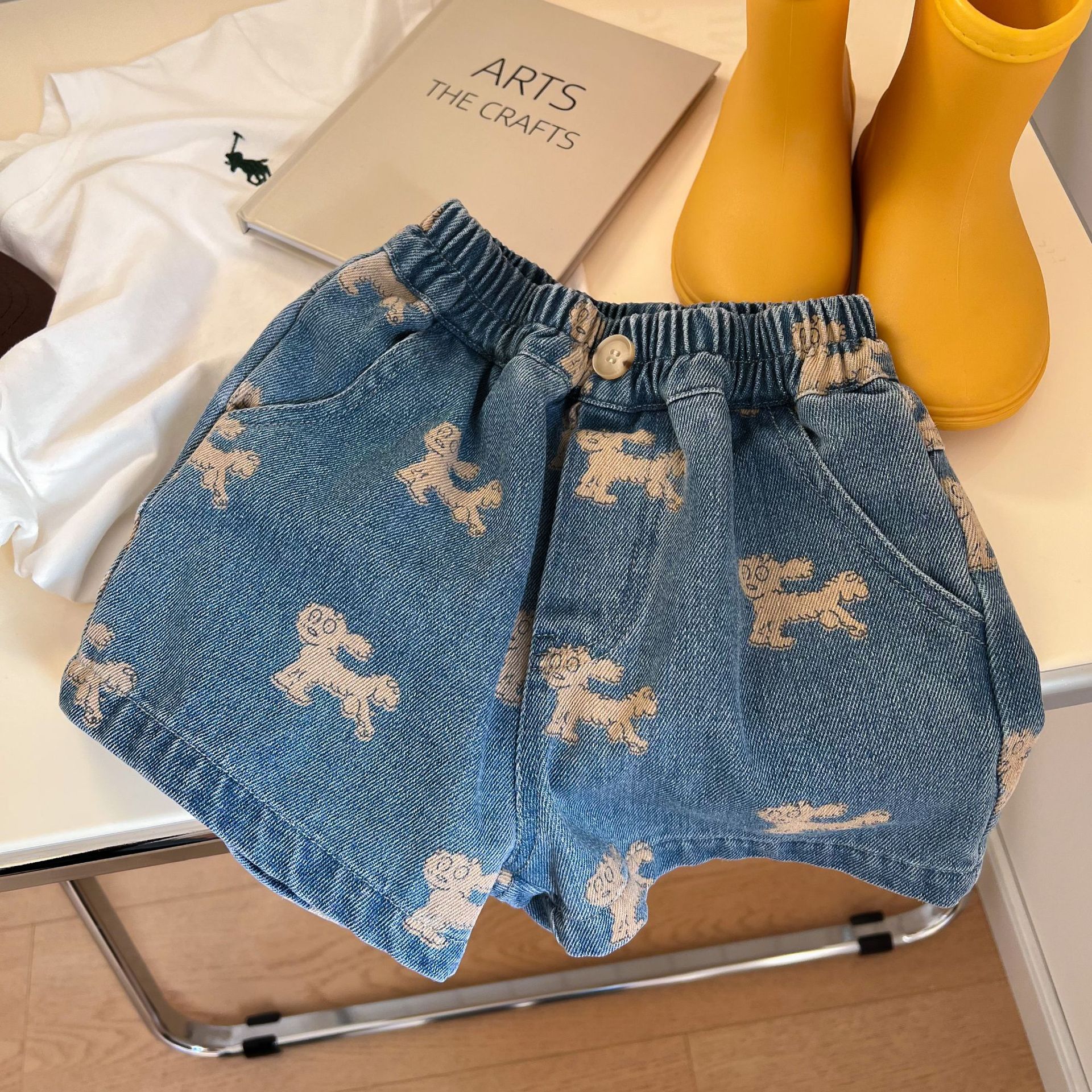 2022 Children's Summer Shorts Cartoon Pattern ... – Vicedeal