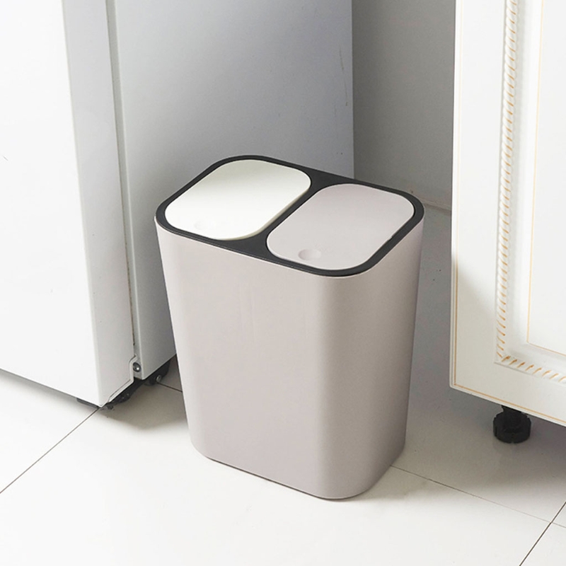 Household Dry and Wet Sorting Trash Can Home Bucke... – Grandado