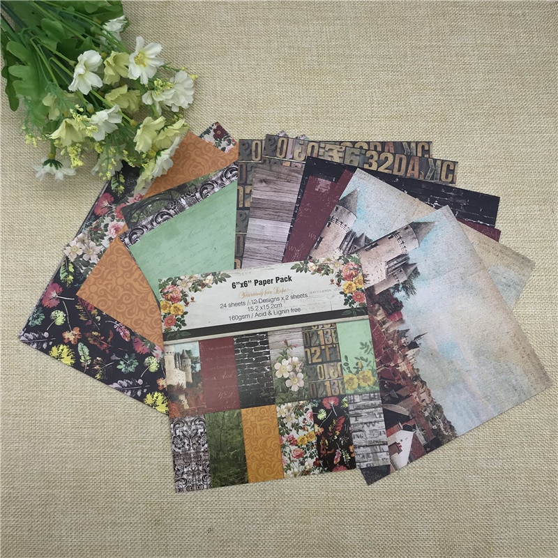 6"X6"the free life patterned paper Scrapbooking pa... – Grandado