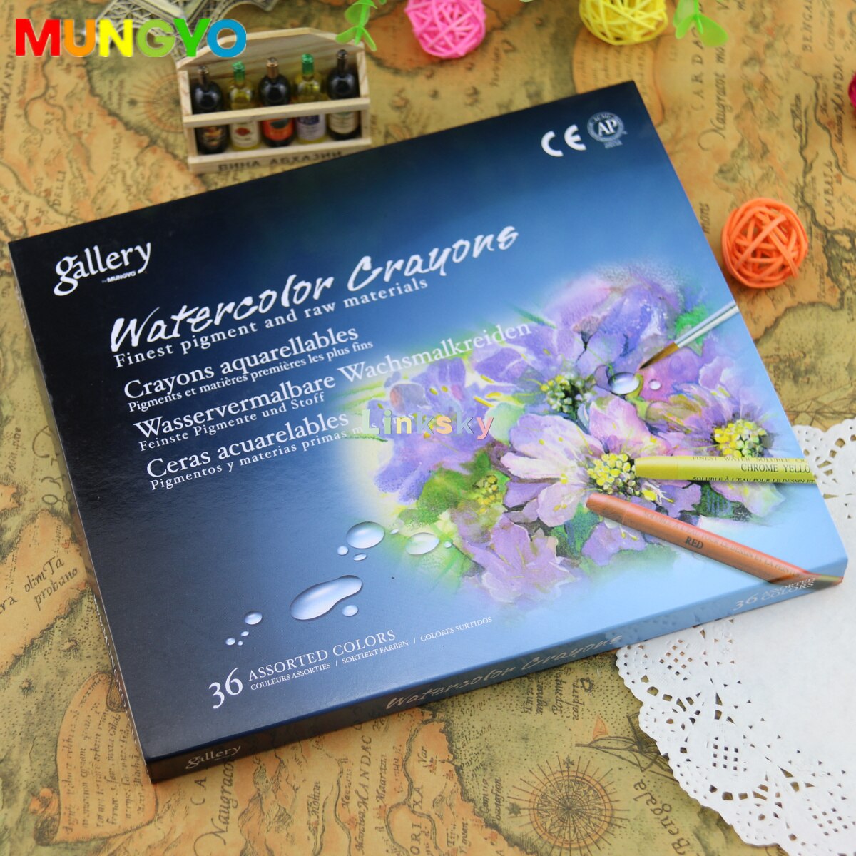 Mungyo Gallery Watercolor Crayons Set 12,24,36, As... – Grandado