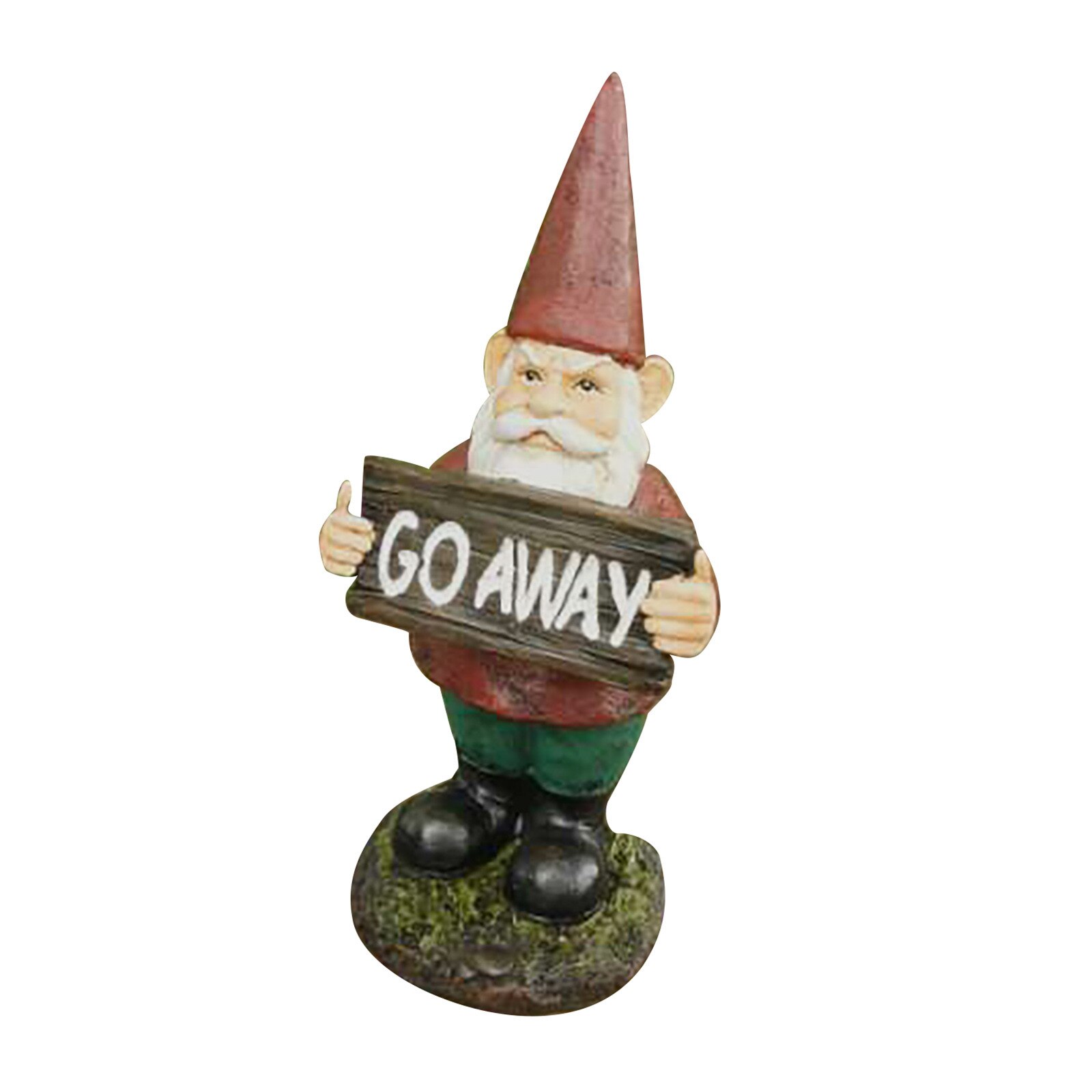 Resin Naughty Garden Gnome Garden Statue Christmas Grandado