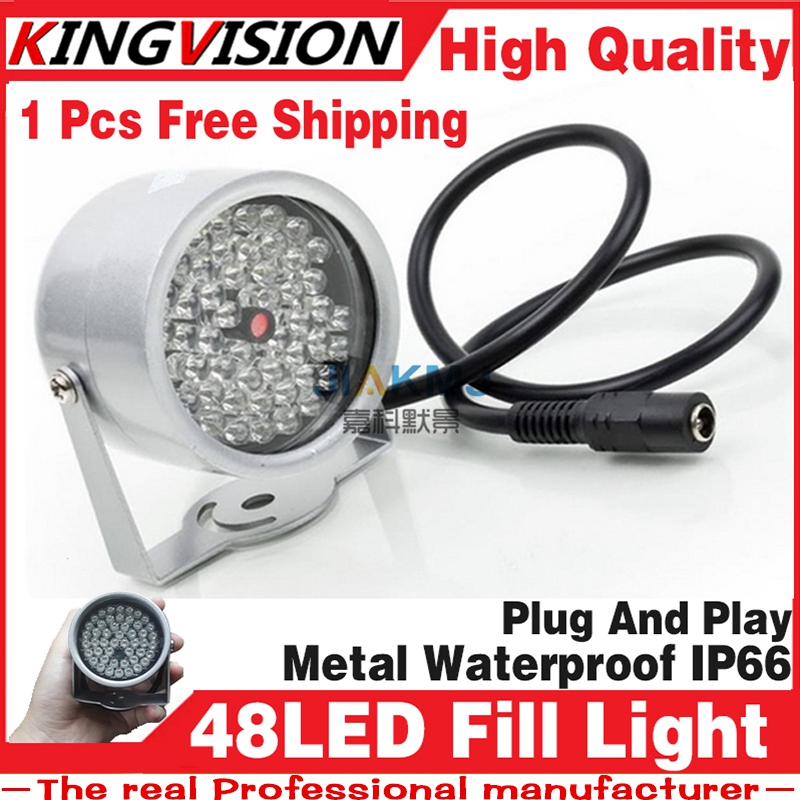 48 LED Illuminator IR Infrared dome hd Night visio... – Grandado