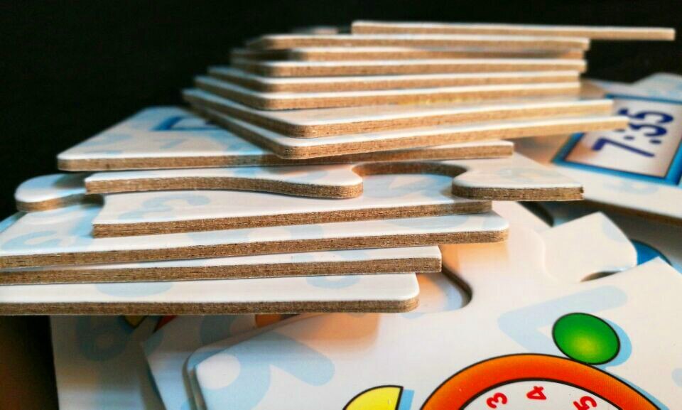 Jigsaw Time Puzzle Children's Puzzle Baby Clock To... – Vicedeal