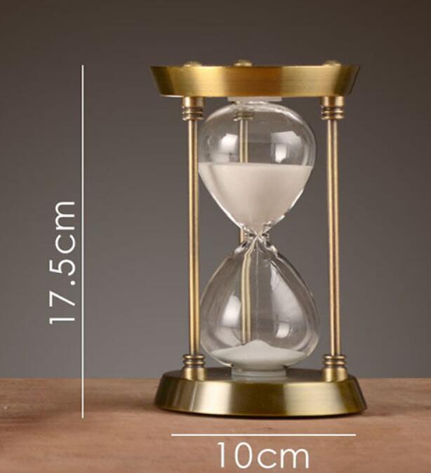 Metalen Ambachten Stand Zandloper Zandloper Zand K... – Grandado