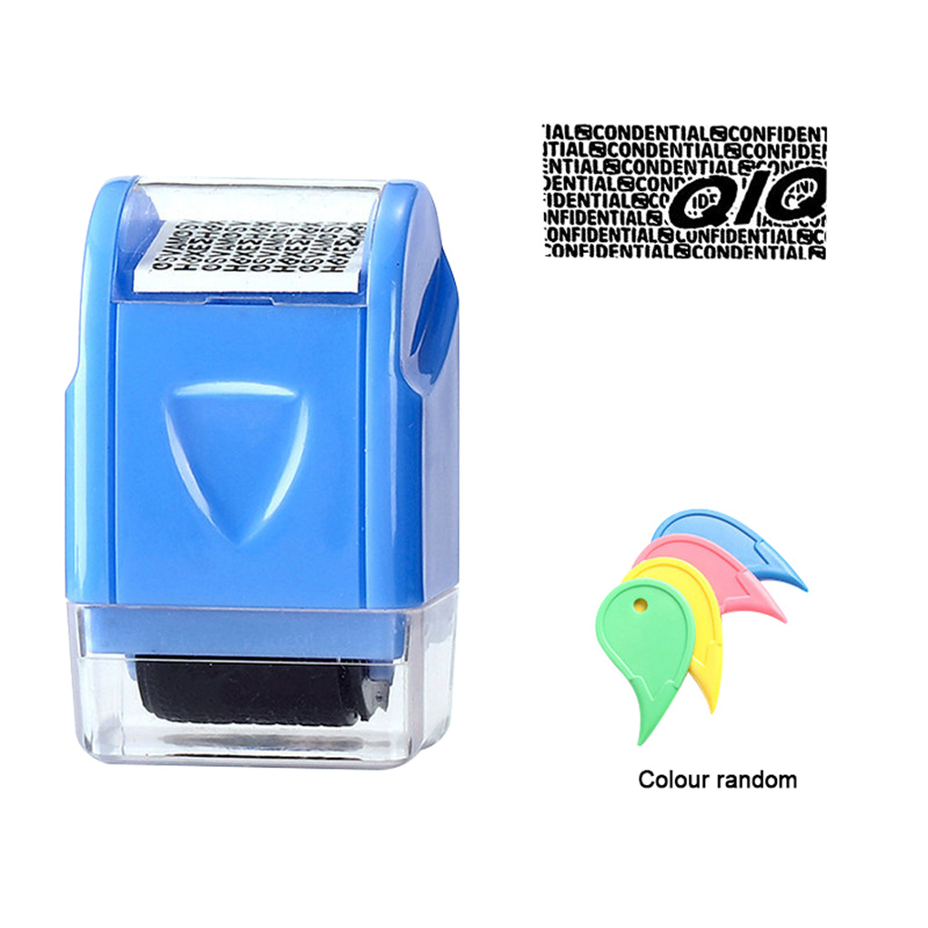 Manual Roller Stamp ID Protection Confidential Gua... – Grandado