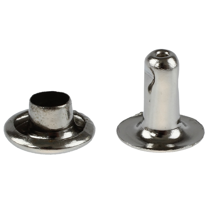 100 Sets 6mm Round Iron Rivets Rapid Studs for Riv... – Grandado