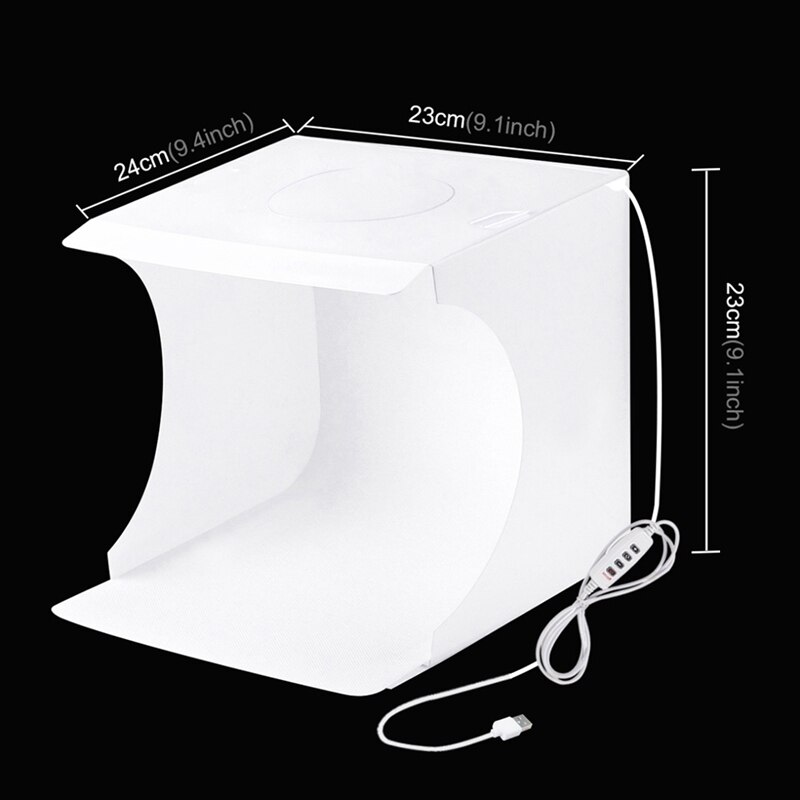 Mini Foldable Camera Photo Studio Soft Box Built I... – Grandado