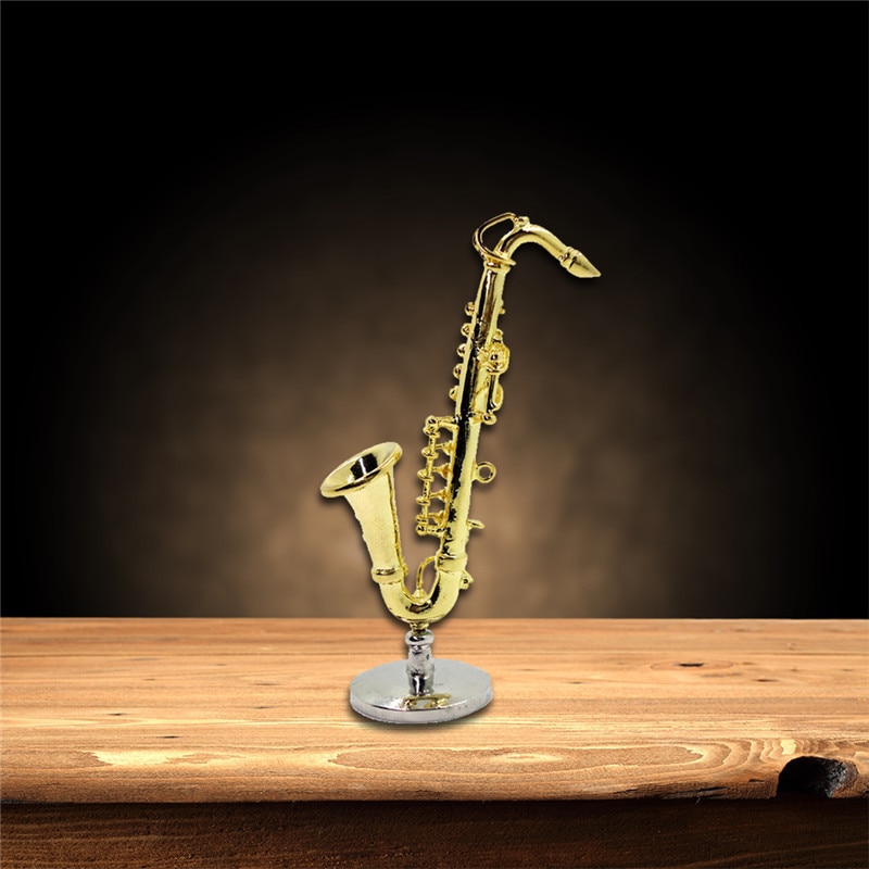 1/6 Scale Dollhouse Miniature Artificial Metal Sax... – Grandado