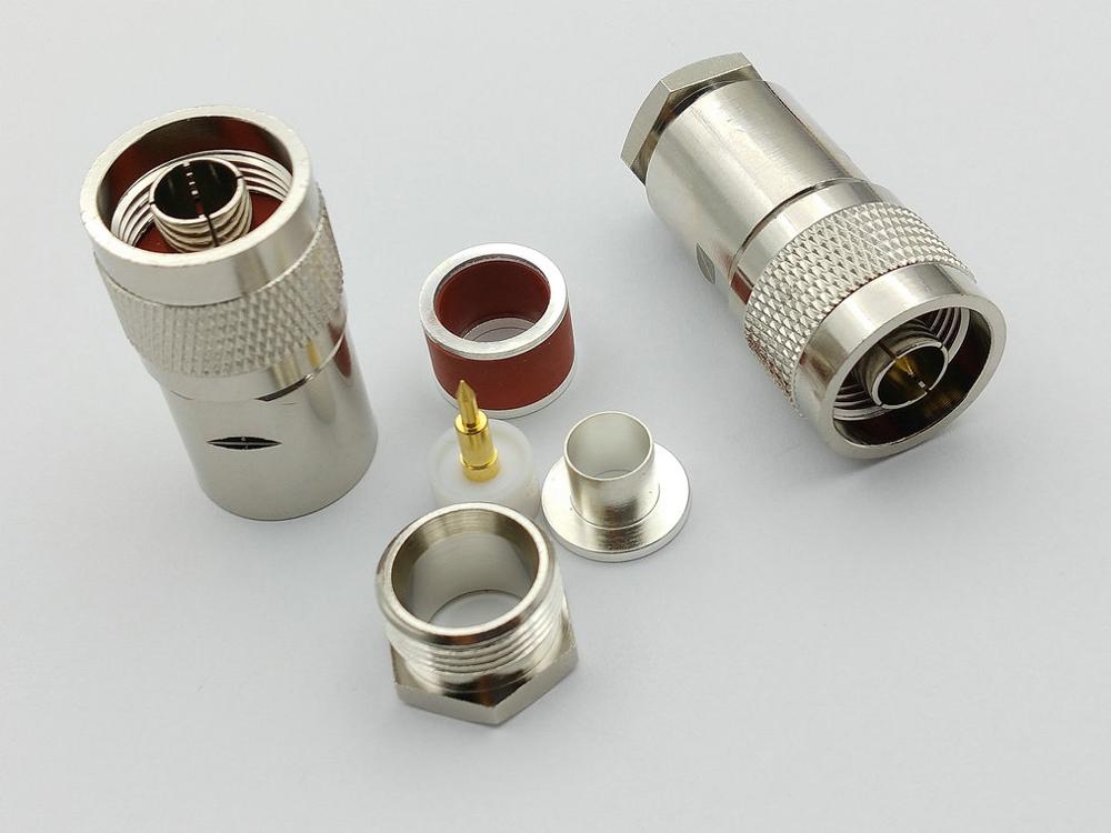 10Pcs Koperen N Stekker Rf Coaxiale Connector Klem... – Vicedeal