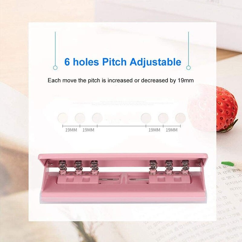 KW-TRIO Punch 6-Hole Binding Multi-Gat Handmatig V... – Grandado