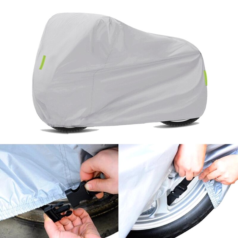 1 Pc Waterproof Motorcycle Cover All Weather Outdo... – Vicedeal