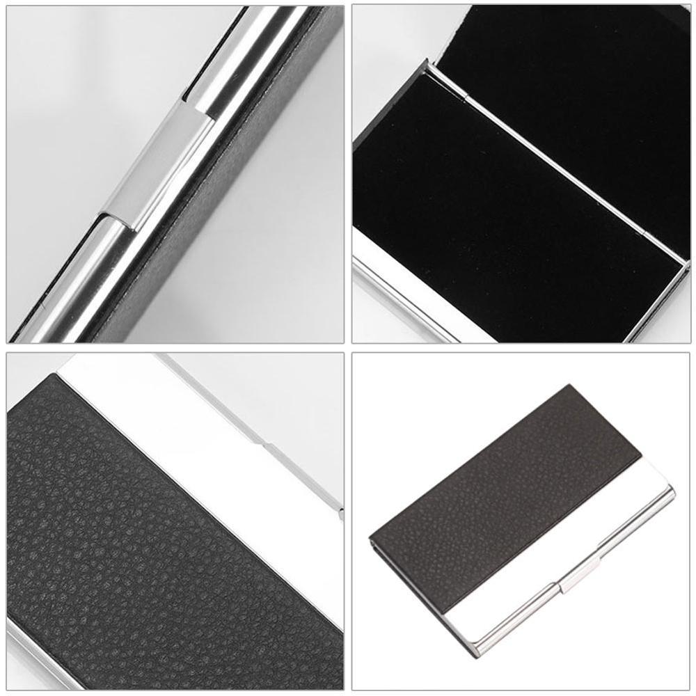 Large Capacity Business Card Case Metal Women Men ... – Grandado