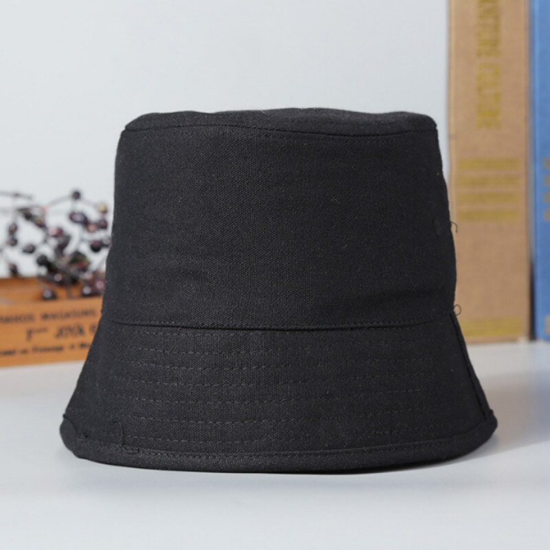 Japanese Plain Bucket Hat Hip Hop Casual Blank Wom... – Grandado