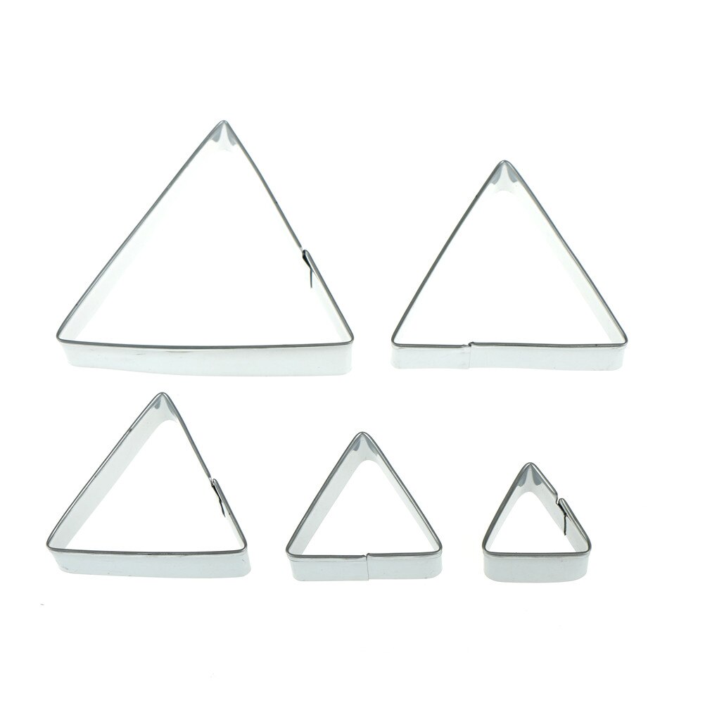 5pcs/set DIY Triangle Stainless Steel Cookies Cutt... – Grandado
