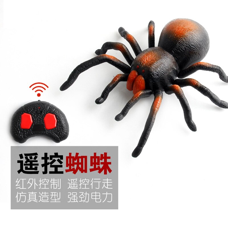 Mini Plastic Trick Prank Toy Gag Scary Spiders Bag Mini Fake Spiders ...