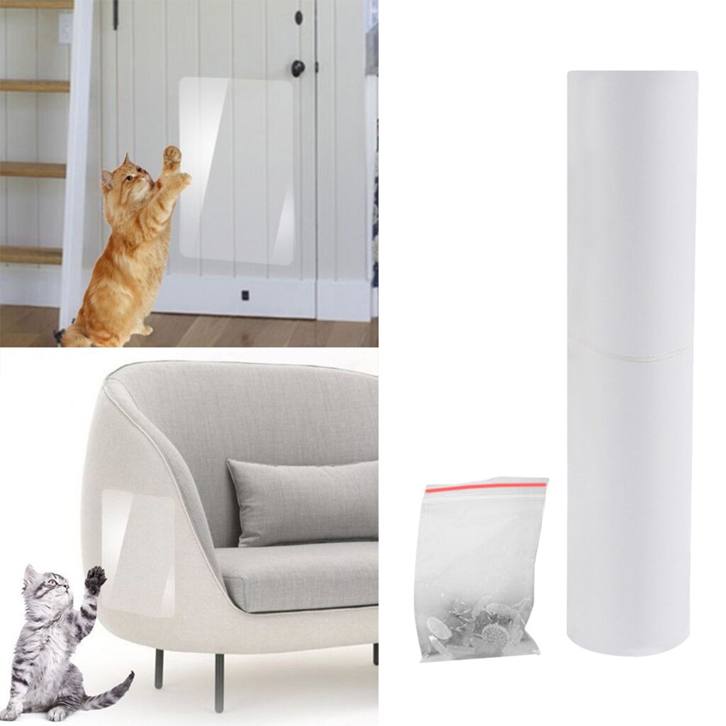 PVC Single-sided Cat Scratch Deterrent Tape Self-A... – Vicedeal