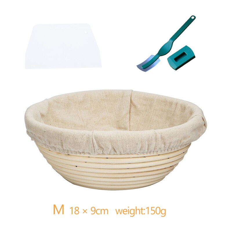 Ensemble de panier à pain Banneton en rotin fait à... – Grandado