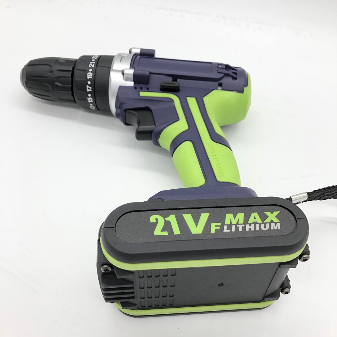25 + 3NM 21V Cordless Electric Impact Drill Li-ion... – Grandado