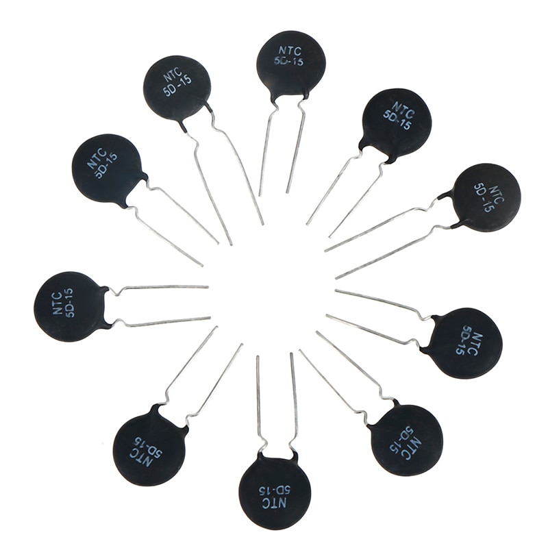 10pcs Thermistor Resistor NTC 5D-15 5D15 Thermal R... – Grandado