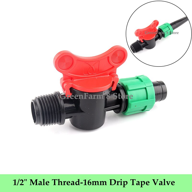 2~50pcs Green 16mm Drip Tape End Plug Connector Mi... – Vicedeal