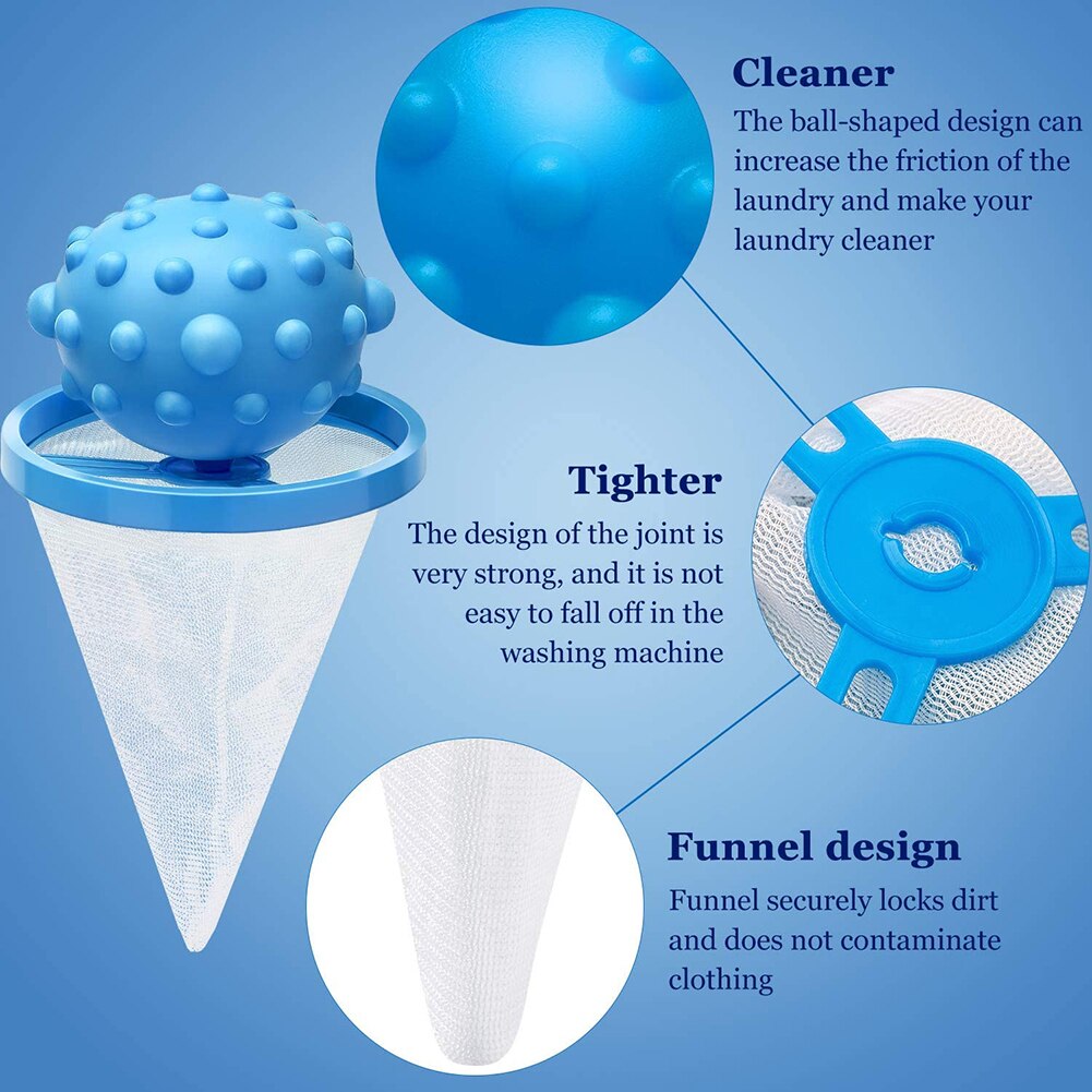Anti-Winding Spiny Ball Hair Removal Catcher Filte... – Grandado