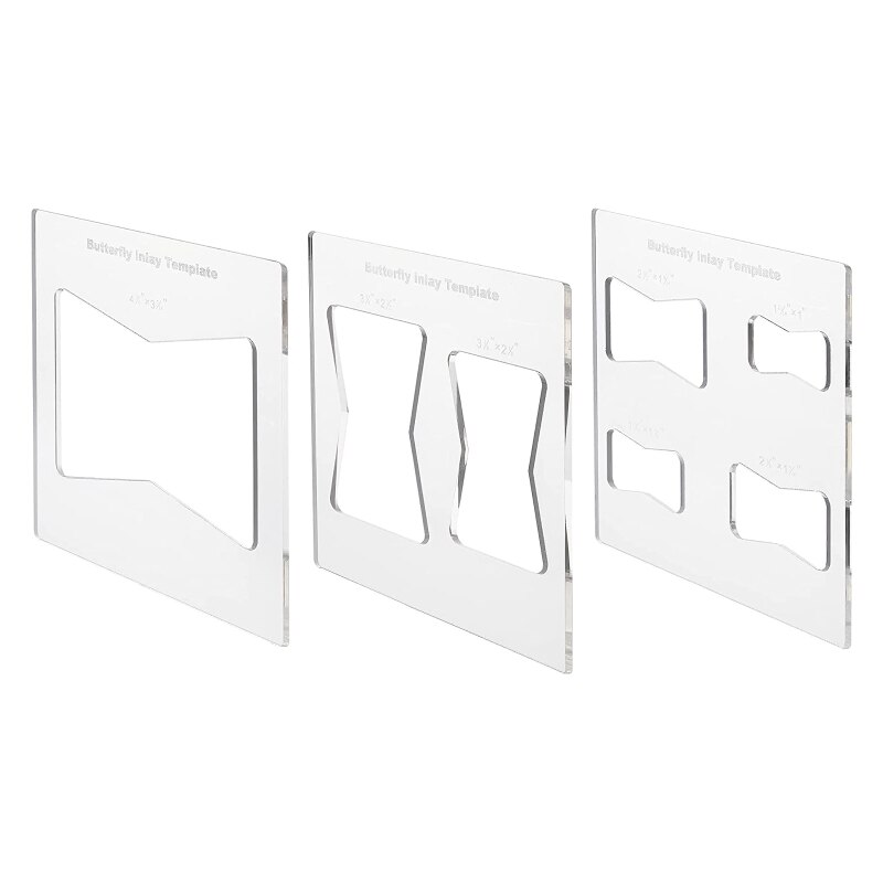 Pack of 3 Router Jig Templates for Woodworking Rou... – Vicedeal