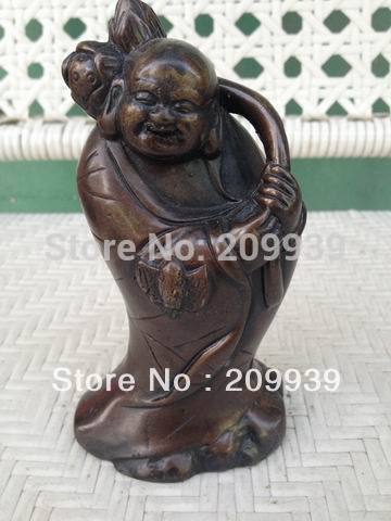 Huij 00164 Oude standbeelden chinese bronzen Boedd... – Vicedeal