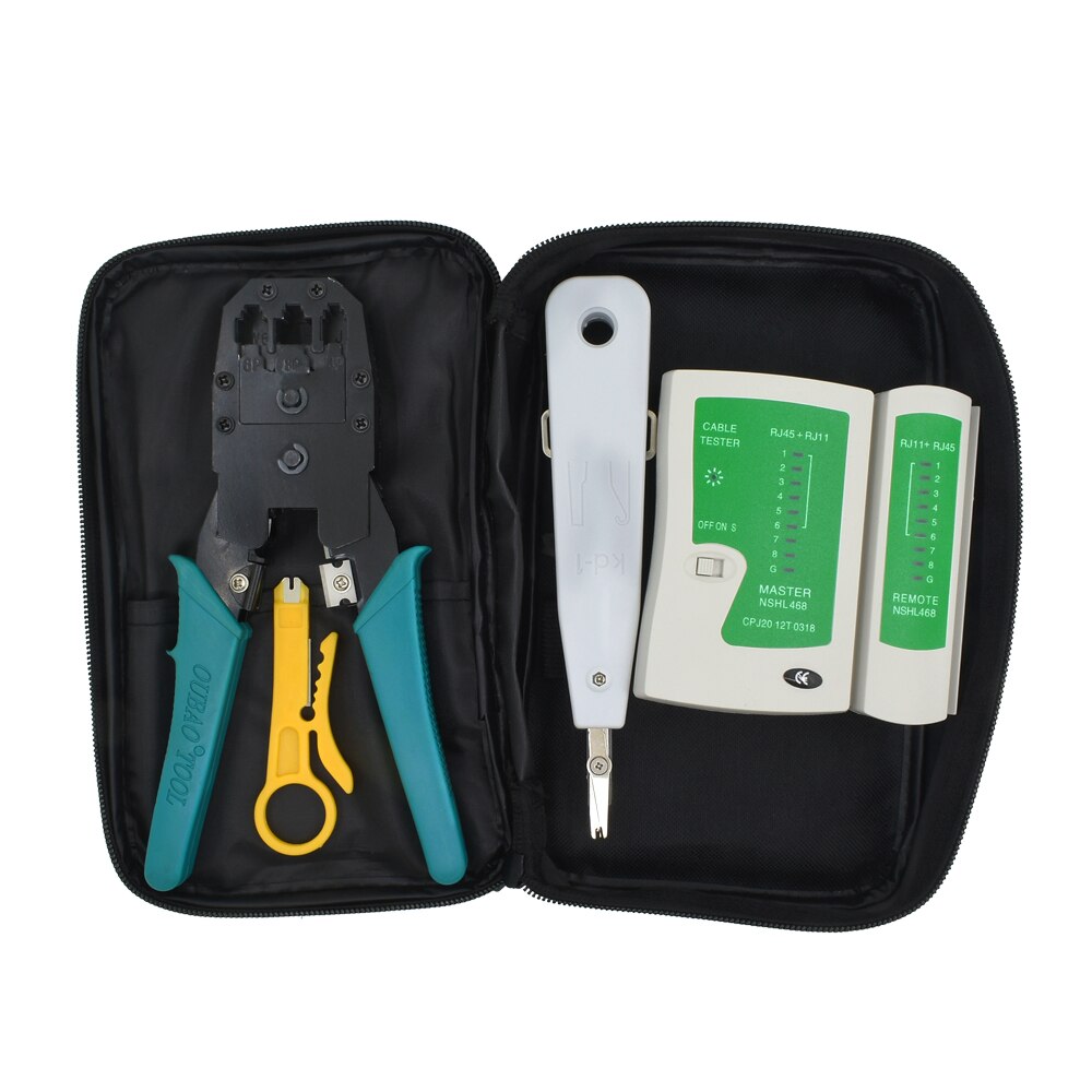 TISHRIC 5-in-1 Network Cable Tester Patchpanel Cab... – Grandado