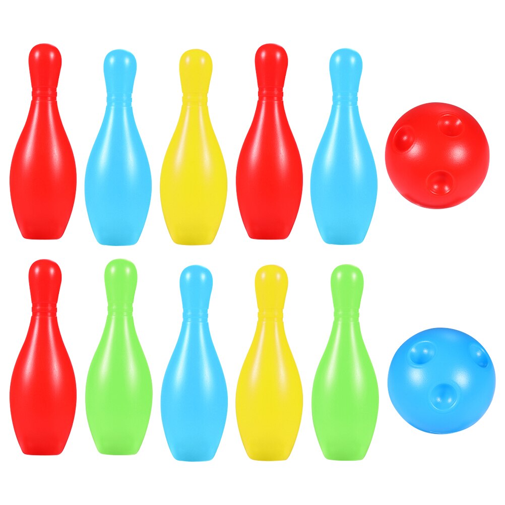 1 Set of Plastic Bowling Set Interesting Bowling P... – Grandado