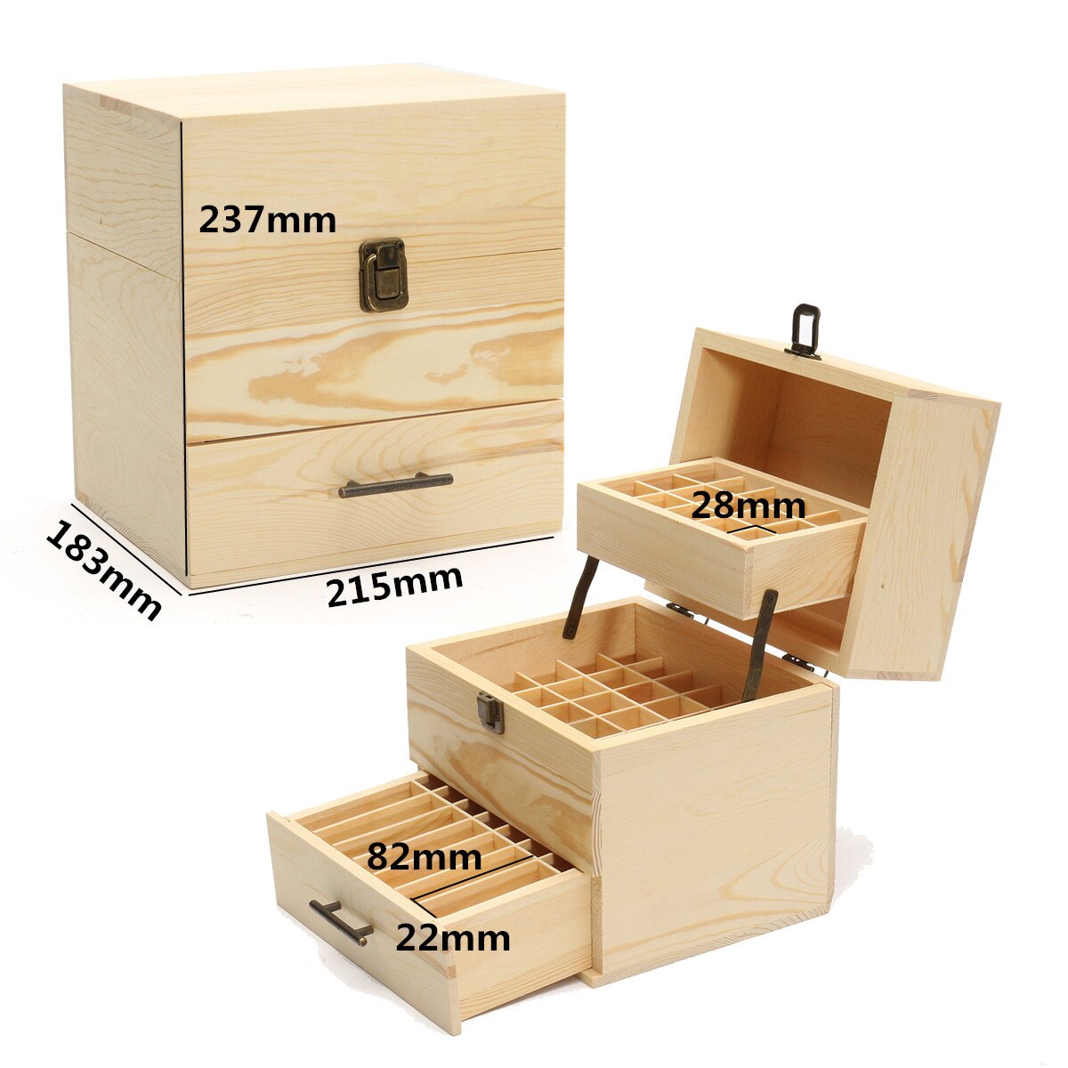 59 Slots Essential Oil Carrying Case Aromatherapy ... – Vicedeal