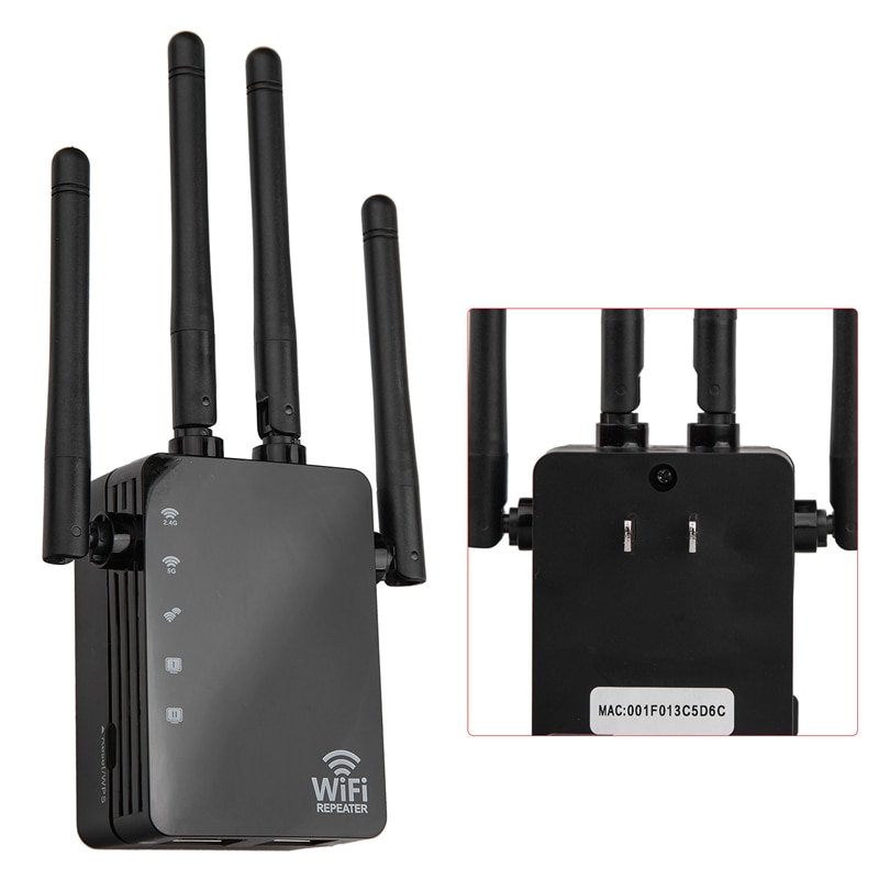 1200Mbps Wireless WiFi Signal Extender, 5.8G Dual-... – Grandado