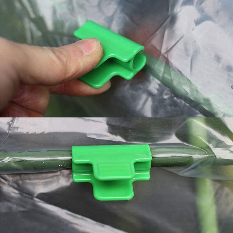 24 Packs of Greenhouse Cover Tunnel Clamps, Mesh T... – Vicedeal