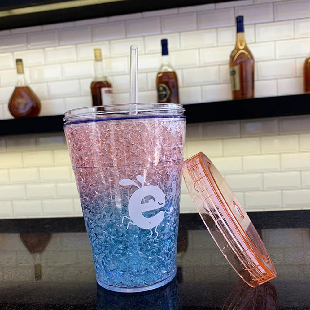 410ml Double-walled Ice Cup Nice-looking Large Cap... – Grandado