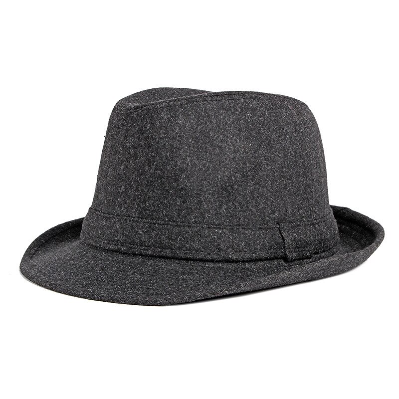 Autumn and Winter Big Size Wool Felt Man Fedora Ha... – Vicedeal