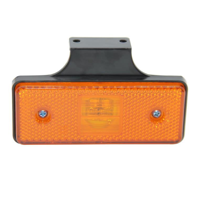 Fuleem 4PCS AMBER 4 LED 12V-24V Side Marker Lights... – Grandado