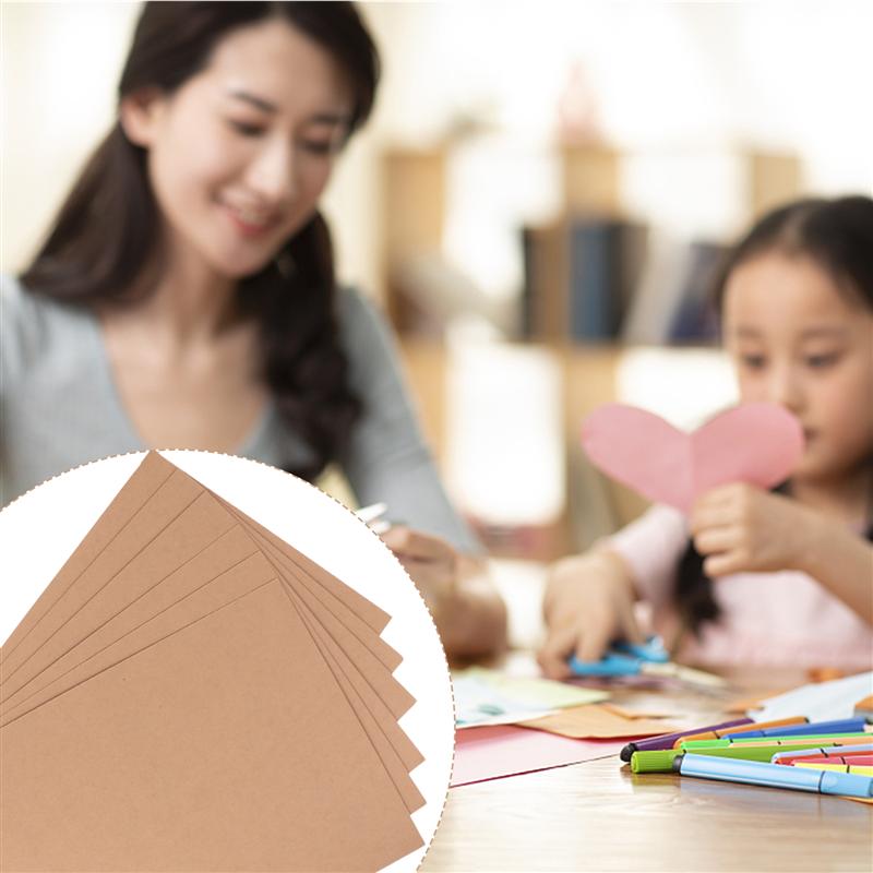 20 Pcs 1 Set Cardboard Sheets A3 Size Kraft Cardbo... – Grandado