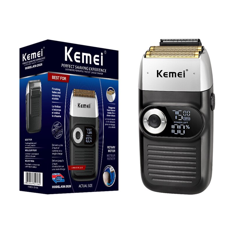 3D Electric Shaver Men's Razor Floating Double Bea... – Grandado