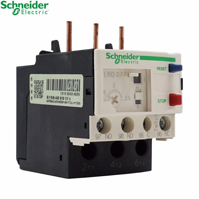 Schneider Electric LRD07C contactor LR-D07C 1.6-2.... – Vicedeal