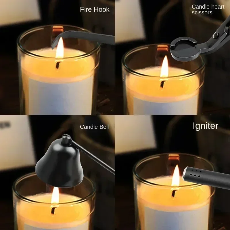 Candle Extinguishing Tool Kit Black Metal Candle E... – Grandado