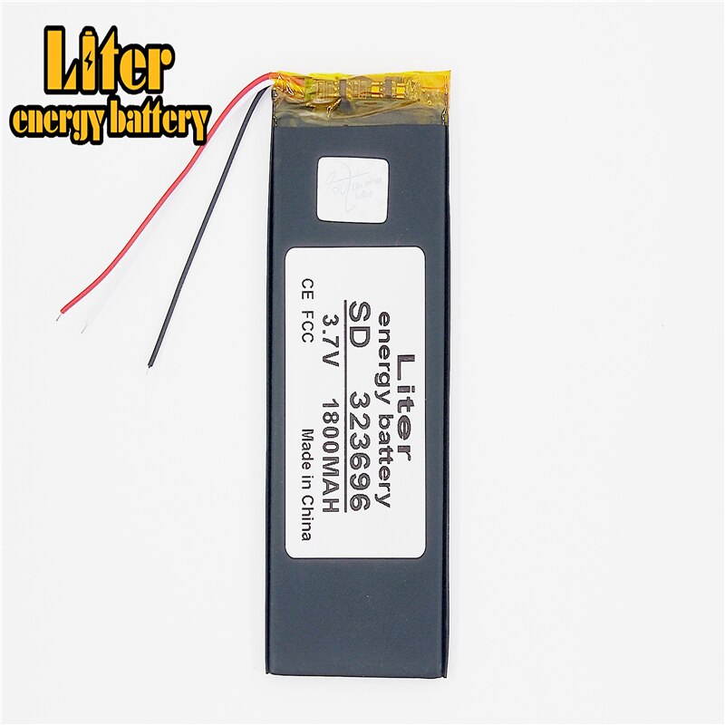 3 Wires 323696 3.7v 1800mah Battery Li-lion Cell p... – Grandado