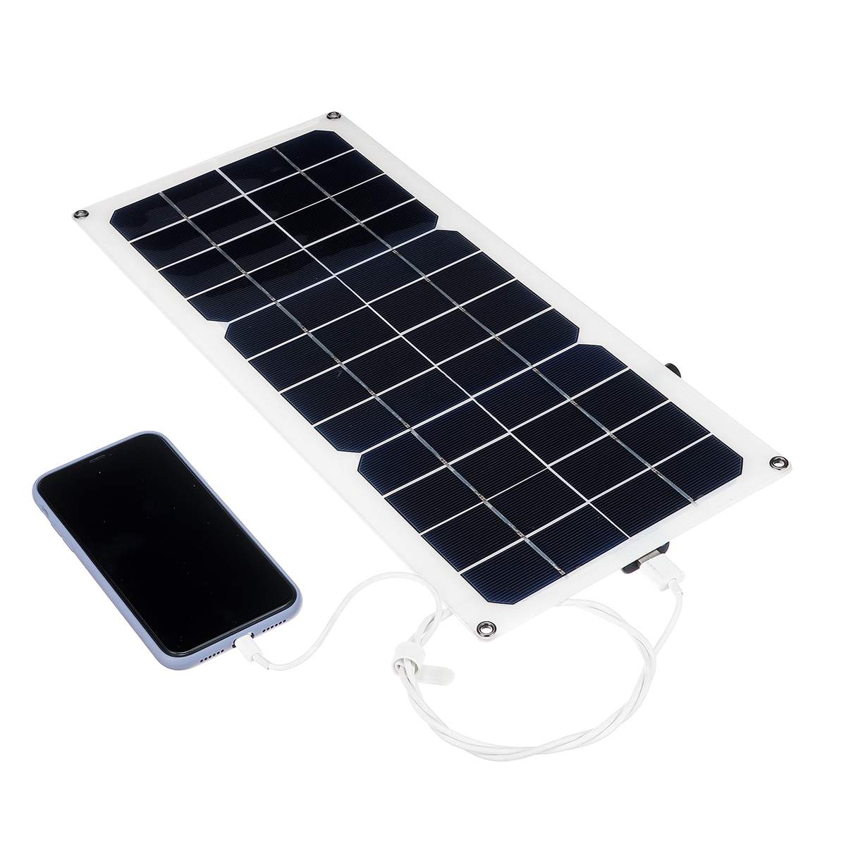 30W Solar Panel 12V Polycrystalline USB Power Port... – Grandado