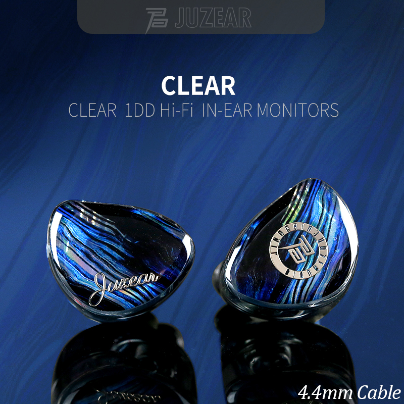 JUZEAR Clear 10mm LCP 1DD HiFi IEMs Dynamic In Ear... – Grandado