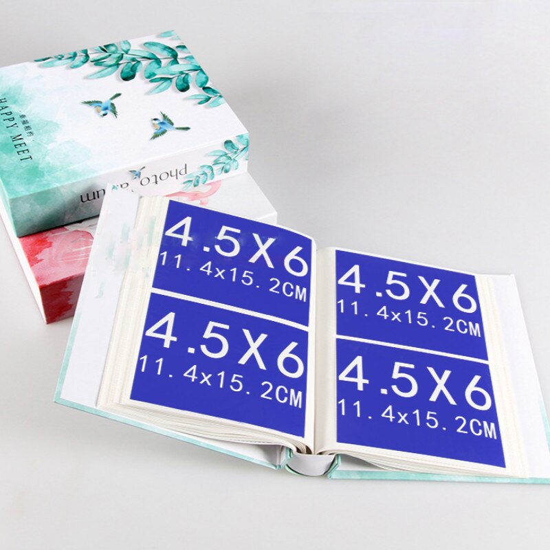 4D Large 6-inch Intert Photo Album 200 Pages Scrap... – Grandado