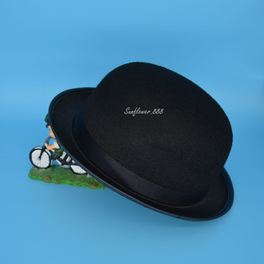 Nice Felt Black Bowler Hat Derby Theater Adult Siz... – Grandado