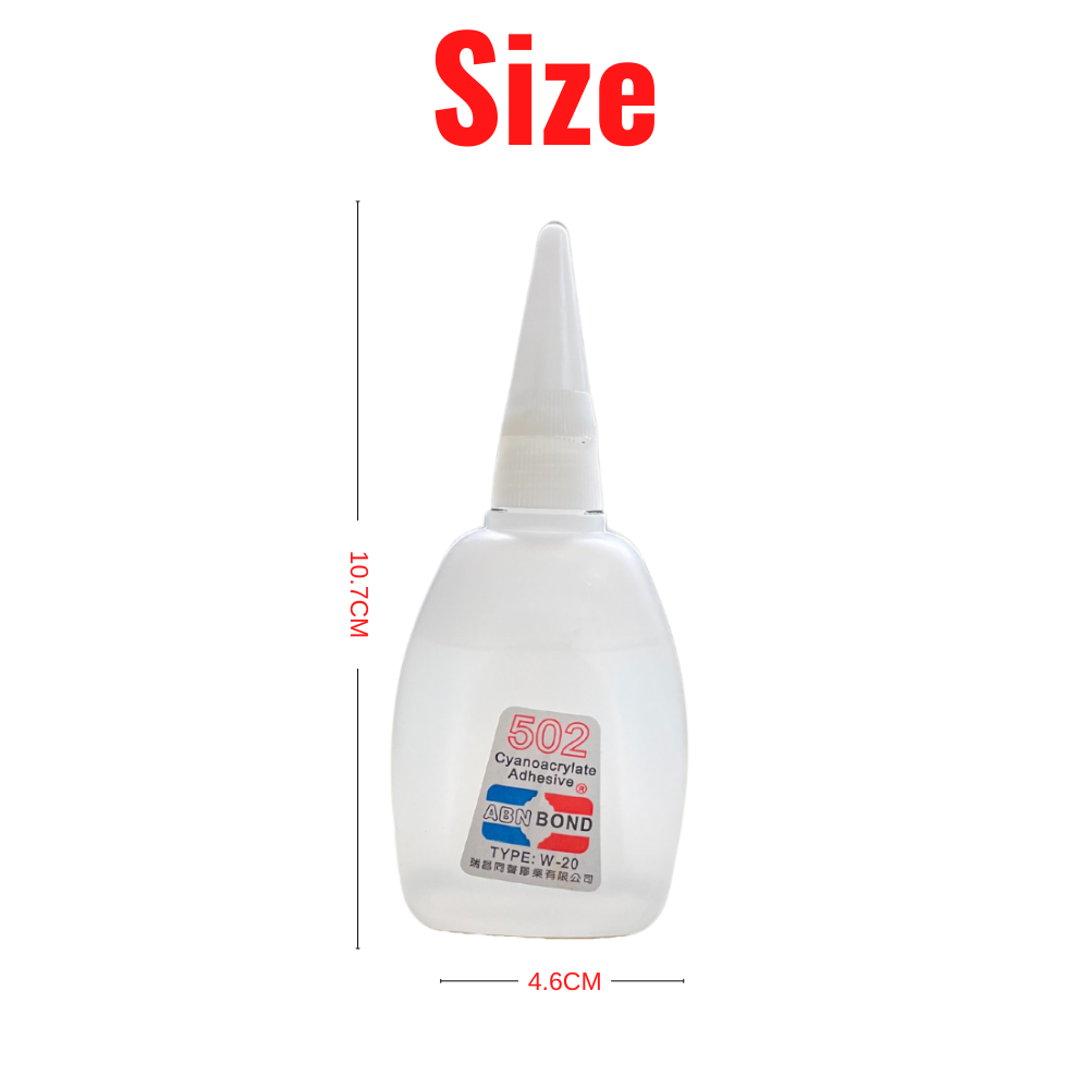 50g 502 Super Glue Instant Dry Cyanoacrylate Stron... – Grandado