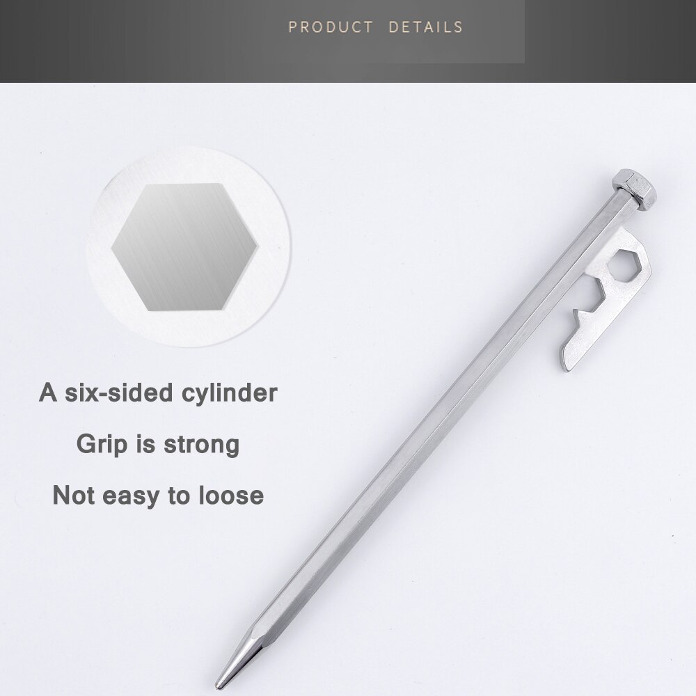 20/25 Cm Outdoor High Strength Stainless Steel Ten... – Grandado