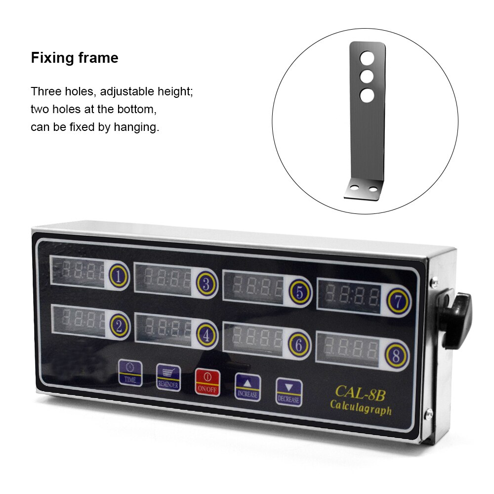 Loud Alarm System 8 Channel Digital Cooking Kitche... – Grandado