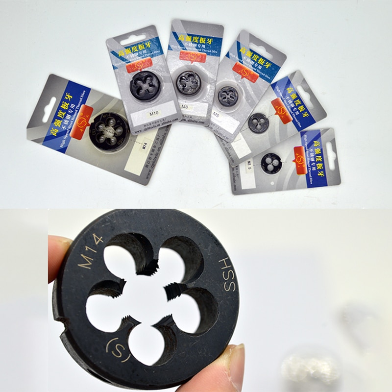 3pcs die and tap set m3 m4 m5 m6 m8 m10 – Vicedeal