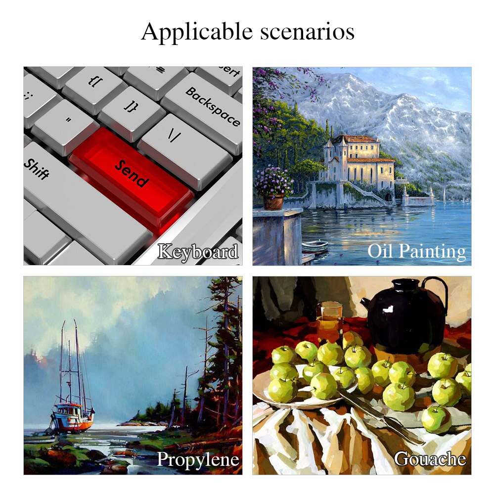 Artist Oil Tool Painting Brushes Set Clean Supplie... – Vicedeal