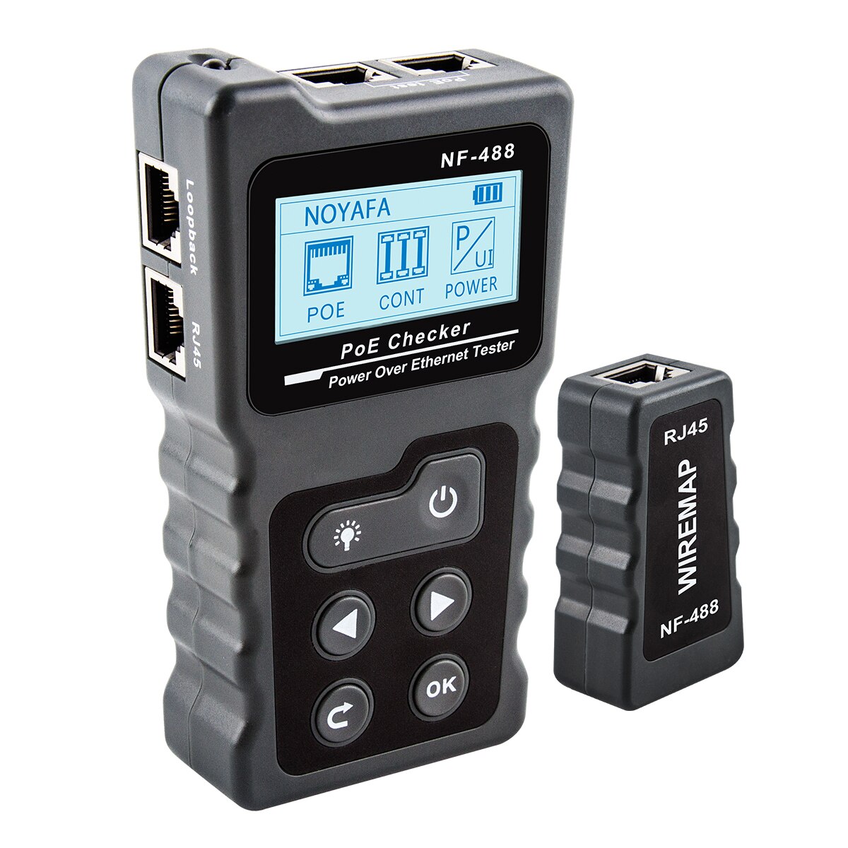 Noyafa NF-488 Lan Tester Lcd Netwerk Kabel Tester ... – Vicedeal